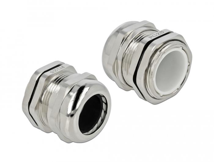 Kabelwartel met trekontlasting - Maat: PG25 Diameter: 16 t/m 21 mm ...