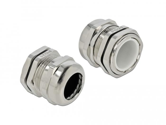 Kabelwartel met trekontlasting - Maat: PG21 Diameter: 13 t/m 18 mm ...