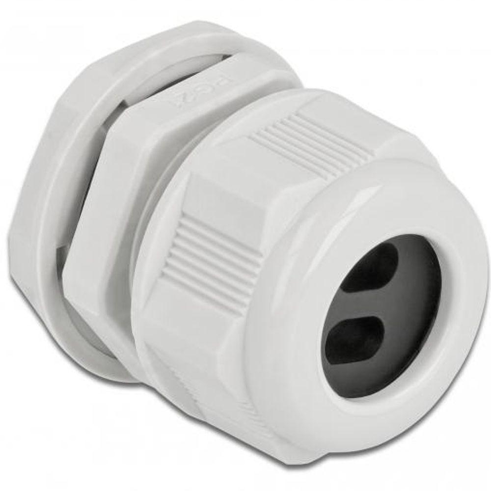 Kabelwartel met trekontlasting - Maat: PG21 Diameter: 5.0 x 8.6 mm ...