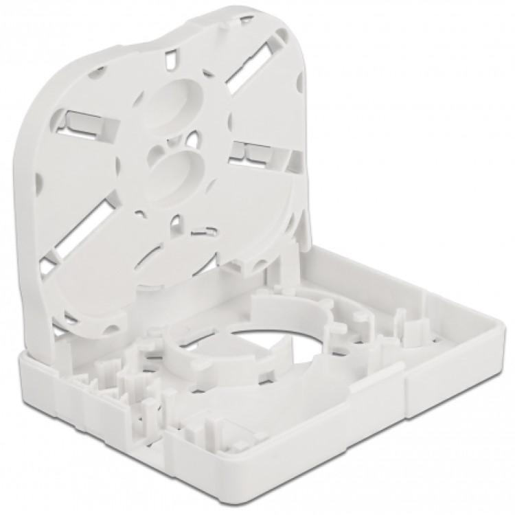 Glasvezel aansluitdoos - Montage: Wantmontage Aantal koppelingen: 2 ...