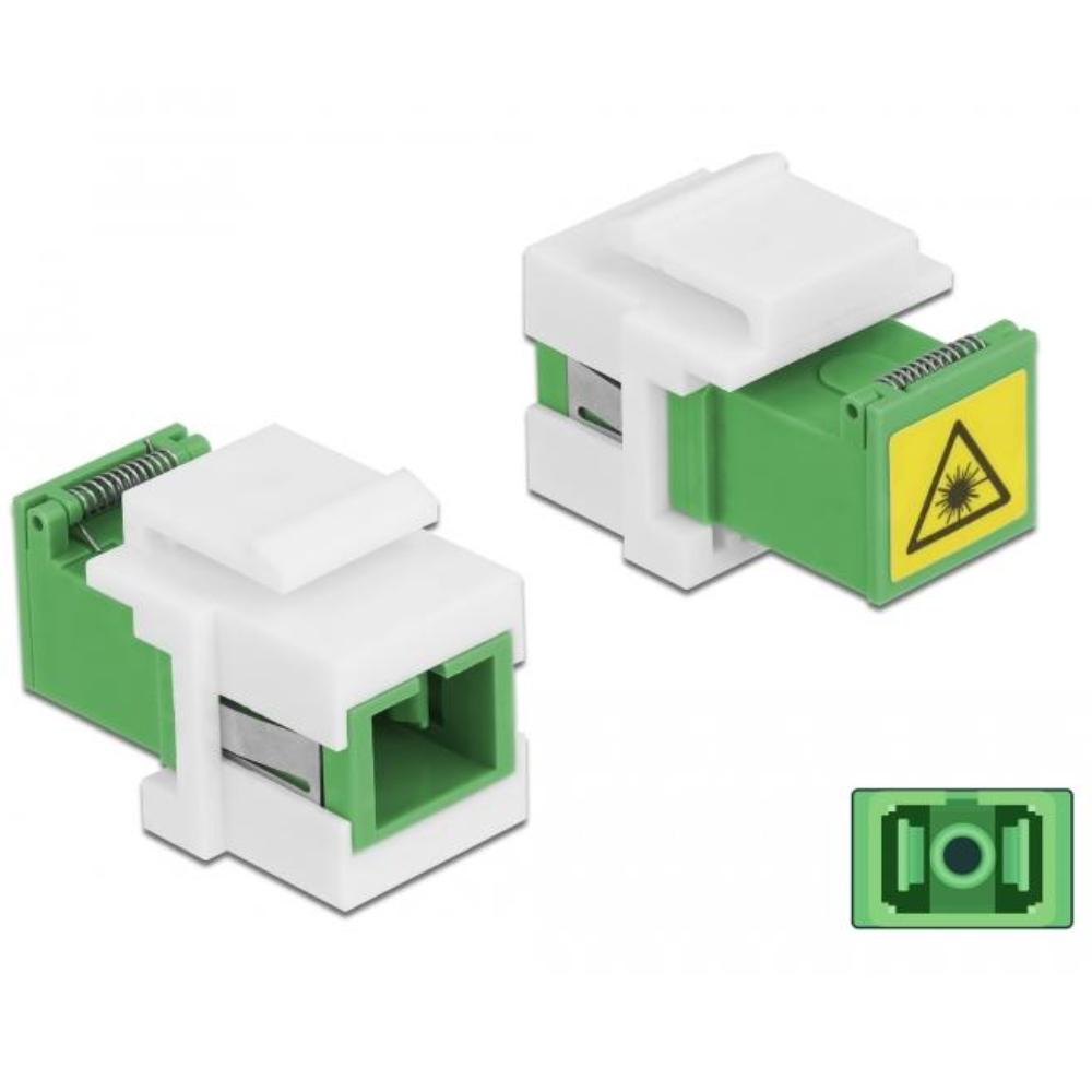 SC Simplex Singlemode keystone - Type: SC Simplex - Singlemode, Aansluiting 1: SC Simplex female ...