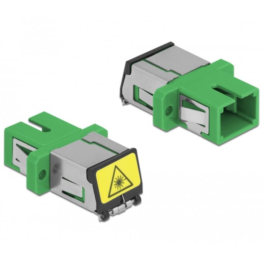 Simplex Jumper SC/SC, 9/125æ, 0.5 m, LSZH, OS2, yellow - Fiber: I-VH 1E ...