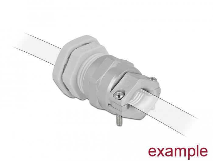 Kabelwartel met trekontlasting - Maat: PG29 Diameter: 18 t/m 25 mm ...