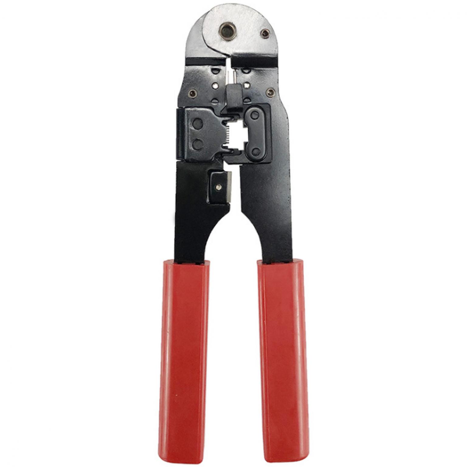 Modulaire krimptang - Geschikt voor: RJ45 Materiaal: Metaal Functies ...