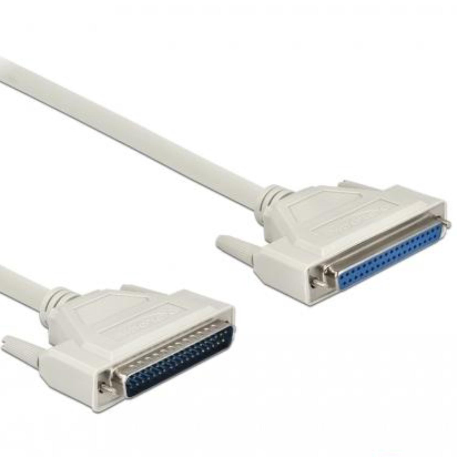 Delock Seriële kabel D-Sub 37 mannelijk naar vrouwelijk 5 m - Deze ...