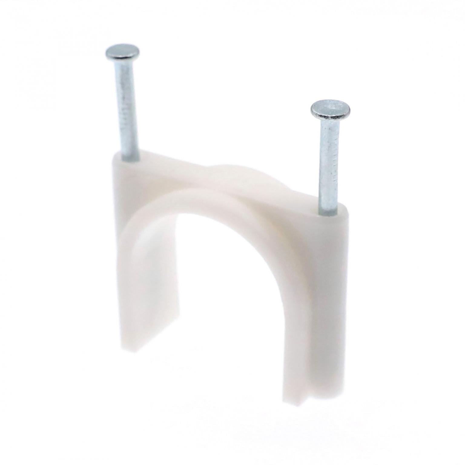 Kabelgoot - Kabelclip - PVC - Zelfklevende kabelclip - Wit, Geschikt ...