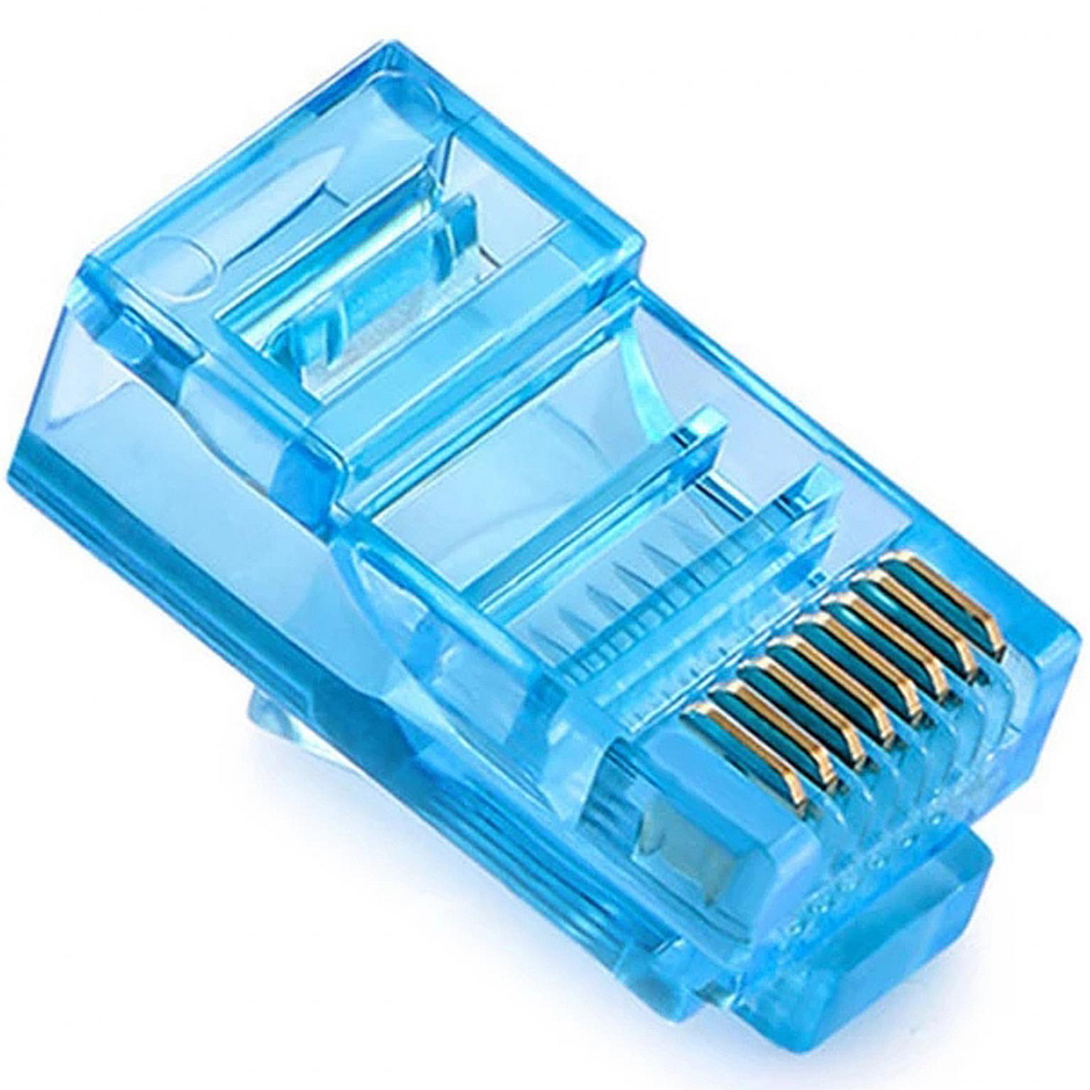 RJ45 stekker - Soort: Cat 6 Aansluiting: RJ45 male Aantal: Per stuk