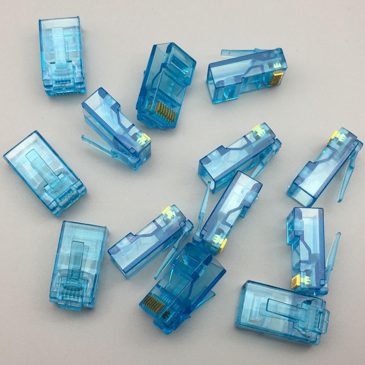 RJ45 stekker - Soort: Cat 6 Aansluiting: RJ45 male Aantal: Per stuk