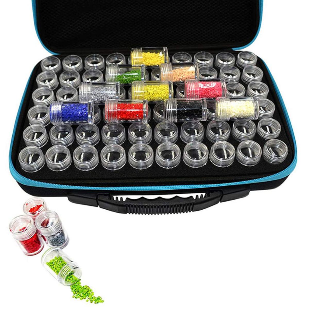 Sorteerdoos - Extra: Incl. stickervel Soort: Met 60 vakjes