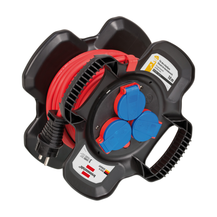 Kabelhaspel X-Gum IP44 10 meter - Kabelhaspel X-Gum IP44 10 meter