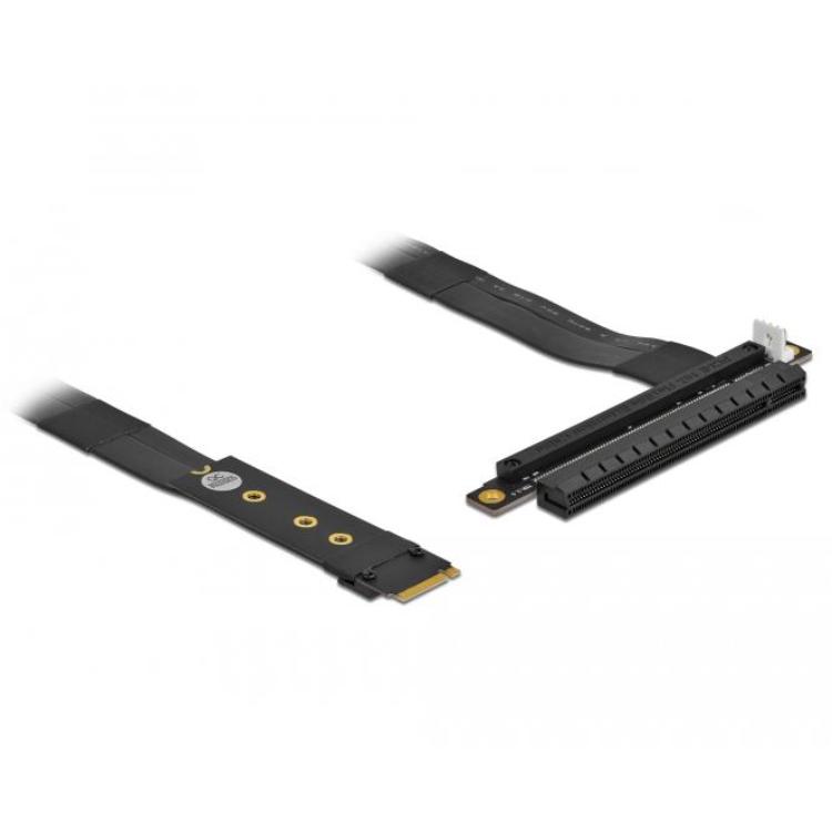 Delock M.2 Key M naar PCIe x16 NVMe adapter - Met deze adapter van ...