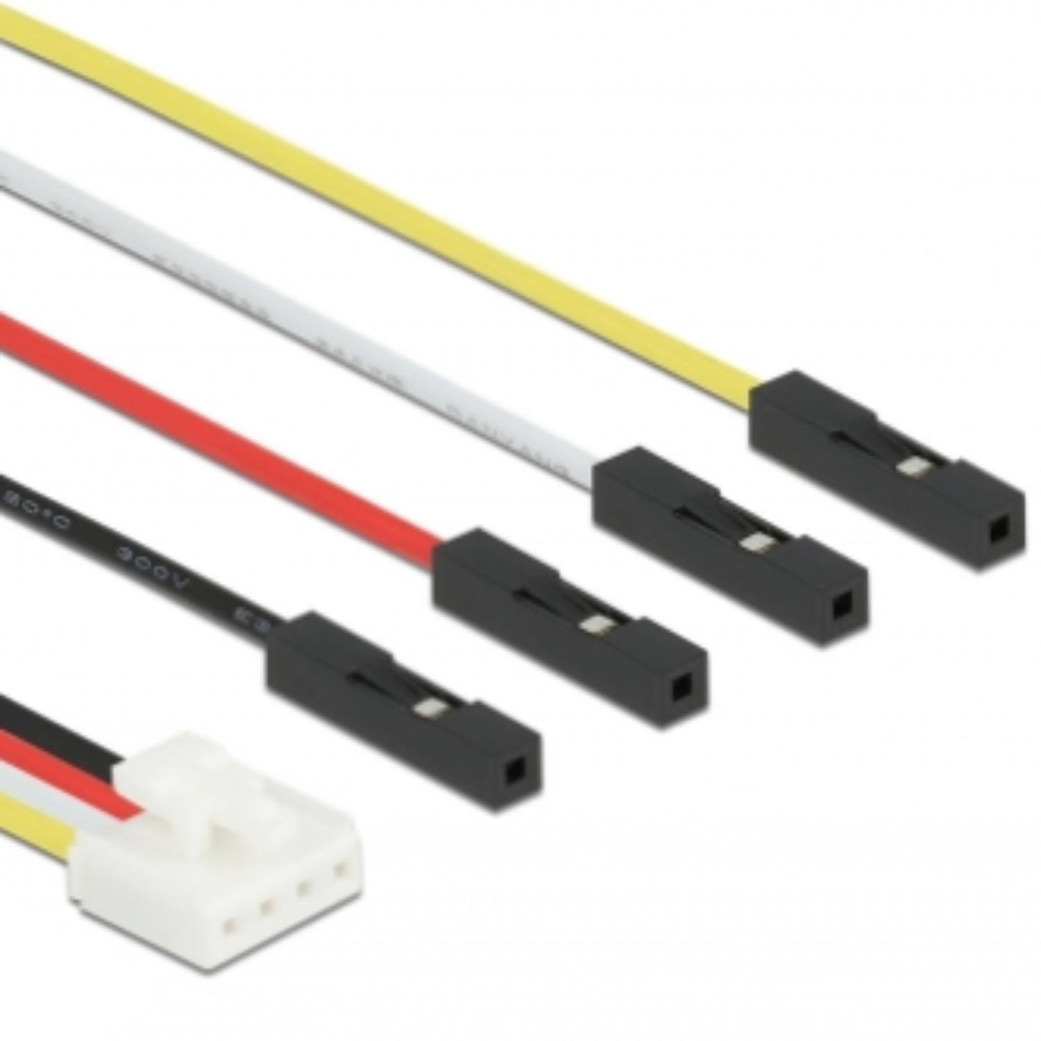 Delock Conversie IOT Grove kabel 4-polige stekker naar 4 x jumperbus 10 ...
