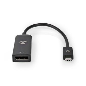 USB C naar DisplayPort adapter - Ingang: USB C male Uitgang ...