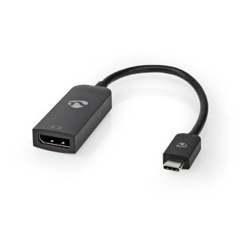 USB C naar DisplayPort adapter - Ingang: USB C male Uitgang ...