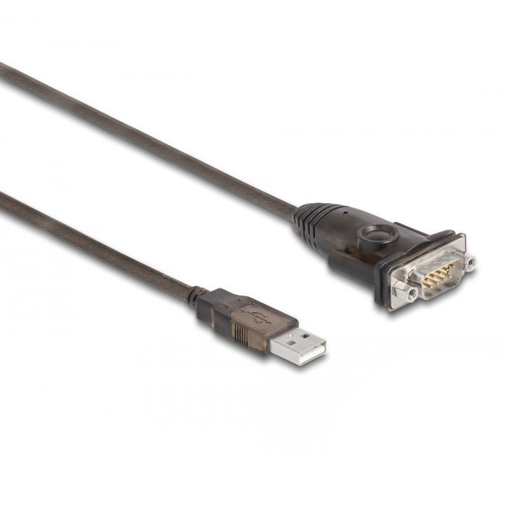 Delock USB-C™ > 1x Seriell DB9 RS-232 - Versie: USB 2.0 - HighSpeed ...
