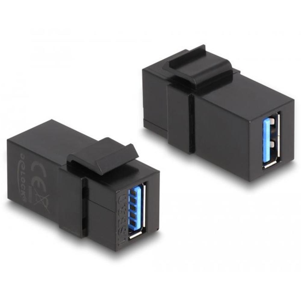 Keystone - Versie: USB 3.0 Aansluiting 1: USB A female Aansluiting 2 ...