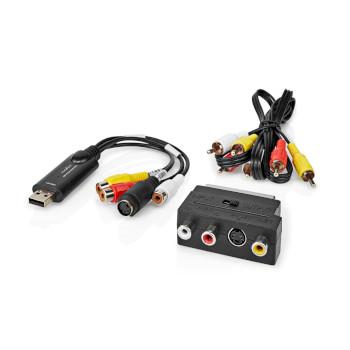 Videograbber | USB 2.0 | 480p | A/V-kabel / Scart - Met de Nedis Video ...