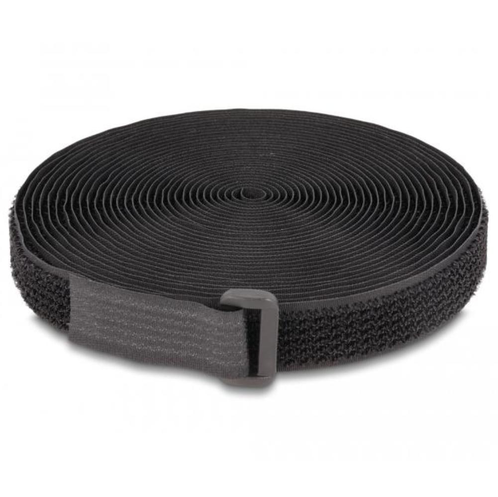 Delock Velcro roll L 3m x W 20mm black - Breedte: 20 mm Lengte: 3 meter ...