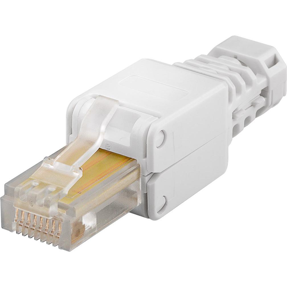 Stekker Cat 5e/6 RJ45 - Soort: Cat 5e/6 Aantal: 1 stuks Kern: Flexibele ...