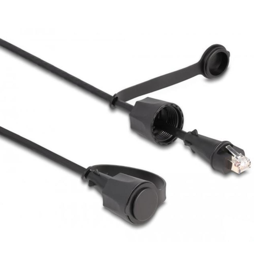 STP kabel Cat 6 met eindkap - Type: Cat 6 STP Aansluiting 1: RJ45 male ...