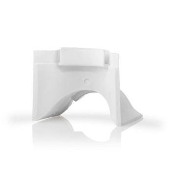 Kabelmanagement | Buis | In de hoek | 1 Stuks | PVC | Wit - Hoekstuk ...
