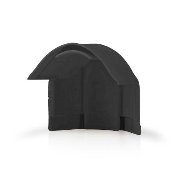 Kabelmanagement | Buis | Over de hoek | 1 Stuks | PVC | Zwart ...