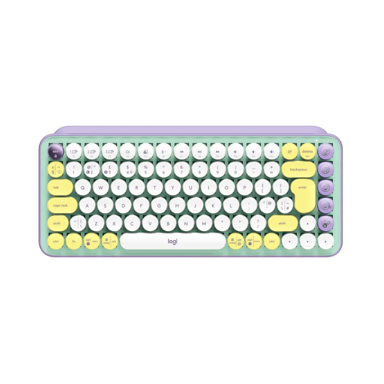 Logitech POP Keys Wireless Mechanical Keyboard With Emoji Keys ...