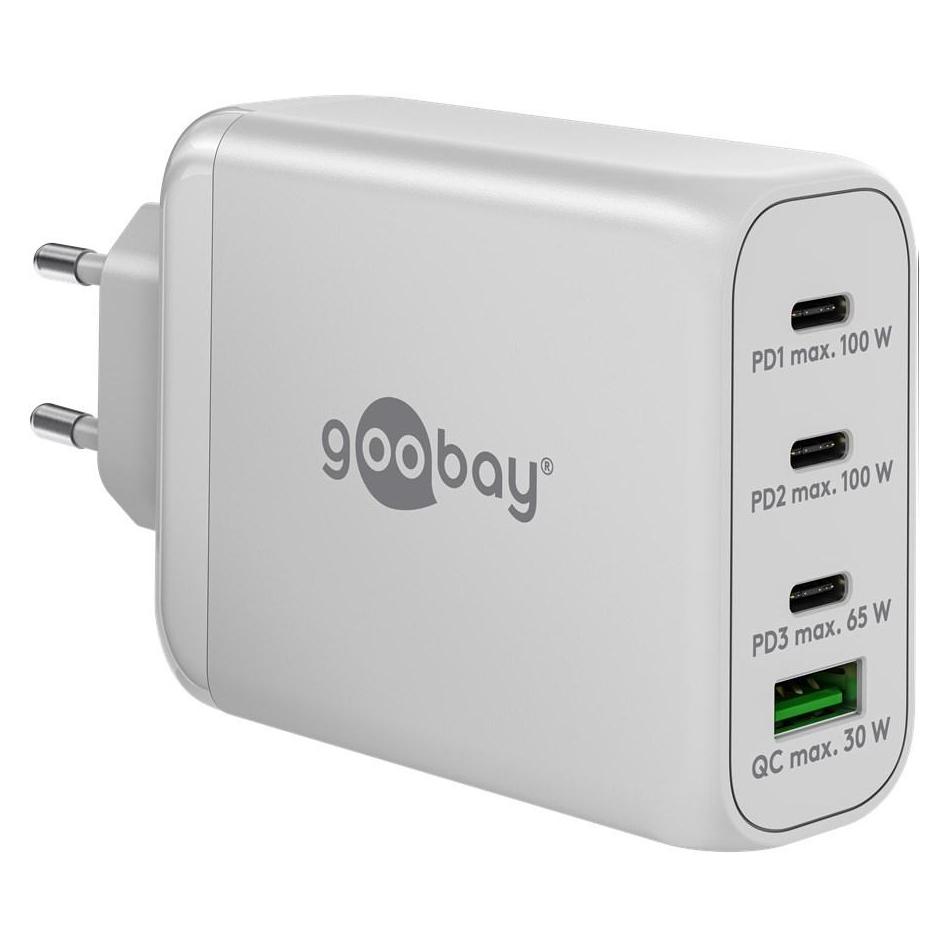 USB adapter - Aansuiting 1: Euro male Aansluiting 2: 3x USB C female ...