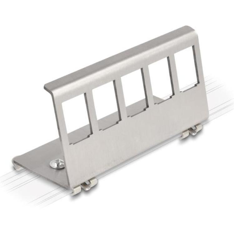 Keystone houder - DIN Rail - 5-Poorts - Type: DIN Rail (35 mm) Aantal ...