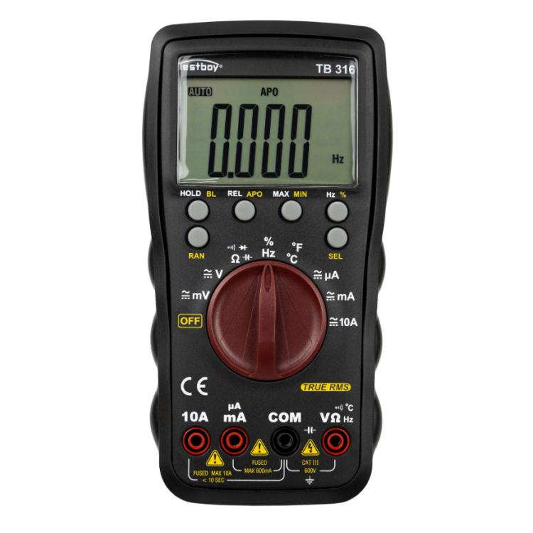 Multimeter - Type: Digitaal Nauwkeurig: Max. ± 2% afwijking Voeding: 2x ...