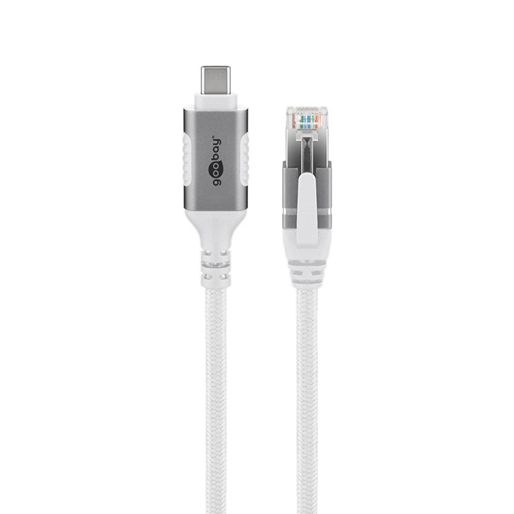 USB naar ethernet kabel - Aansluiting 1: USB C male Aansluiting 2: RJ45 ...