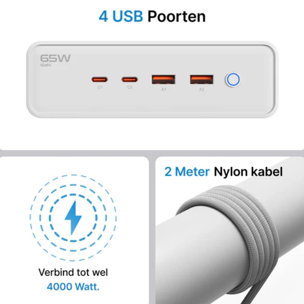 USB hub - Versie: USB 3.2 Gen 1x1 Aansluiting 1: 2 x USB A female ...