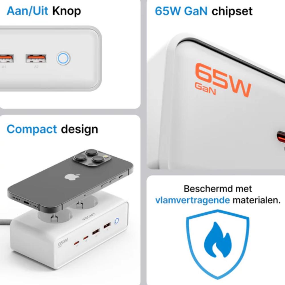 USB hub - Versie: USB 3.2 Gen 1x1 Aansluiting 1: 2 x USB A female ...