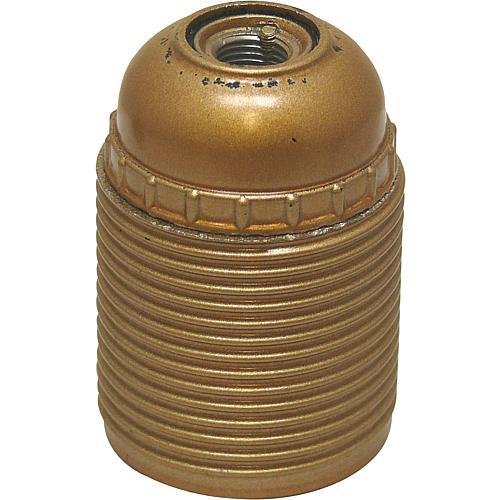 Iso-Fitting E27 - Goud - Fitting E27 Met buitenschroefdraad Goudkleurig ...