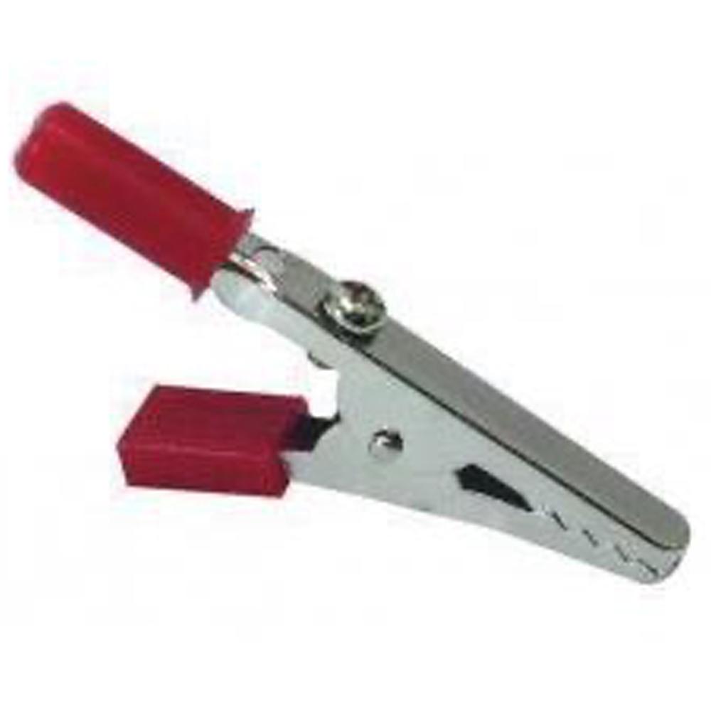 Krokodil Klem - Krokodilbekje - geisoleerd - met 4mm stekker en ...