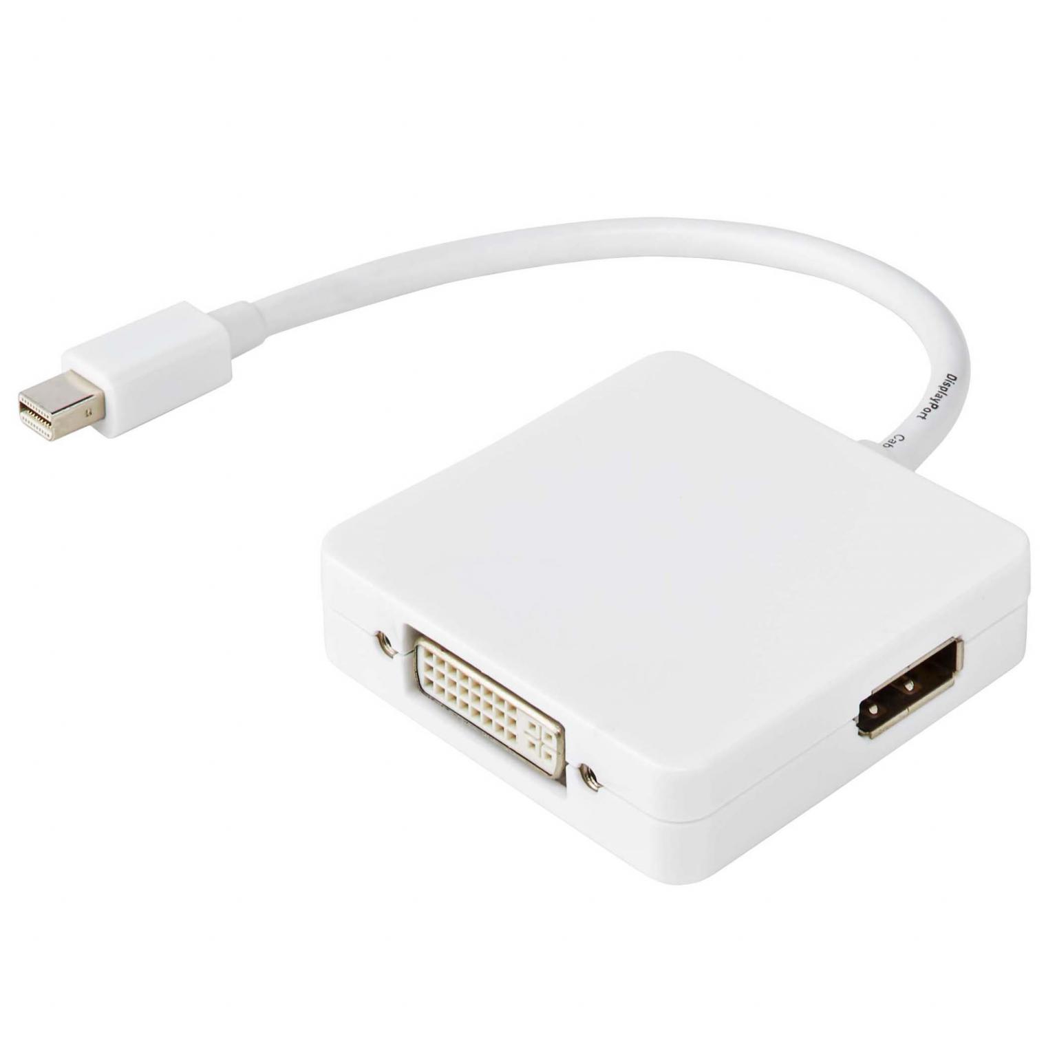 Mini DisplayPort naar DVI/HDMI/DISPLAYPORT Adapter - Mini DisplayPort ...