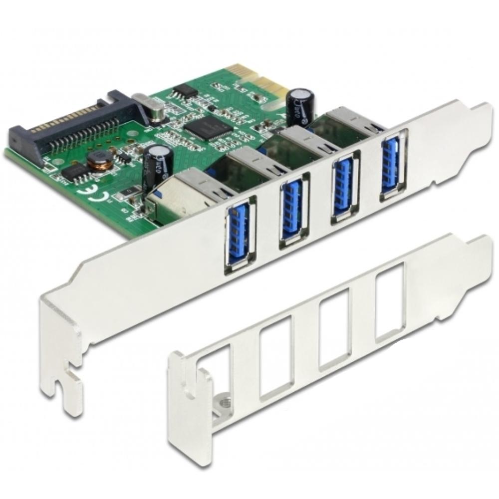 PCI Express Kaart – 4x USB 3.0 - PCI Express Kaart – 4x USB 3.0 ...