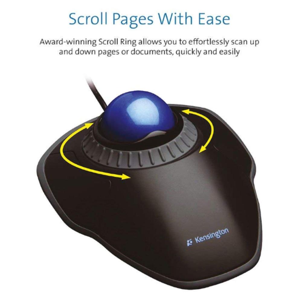 Trackball muis - Optisch - Merk: Kensington - Orbit, Type: Bedraad ...