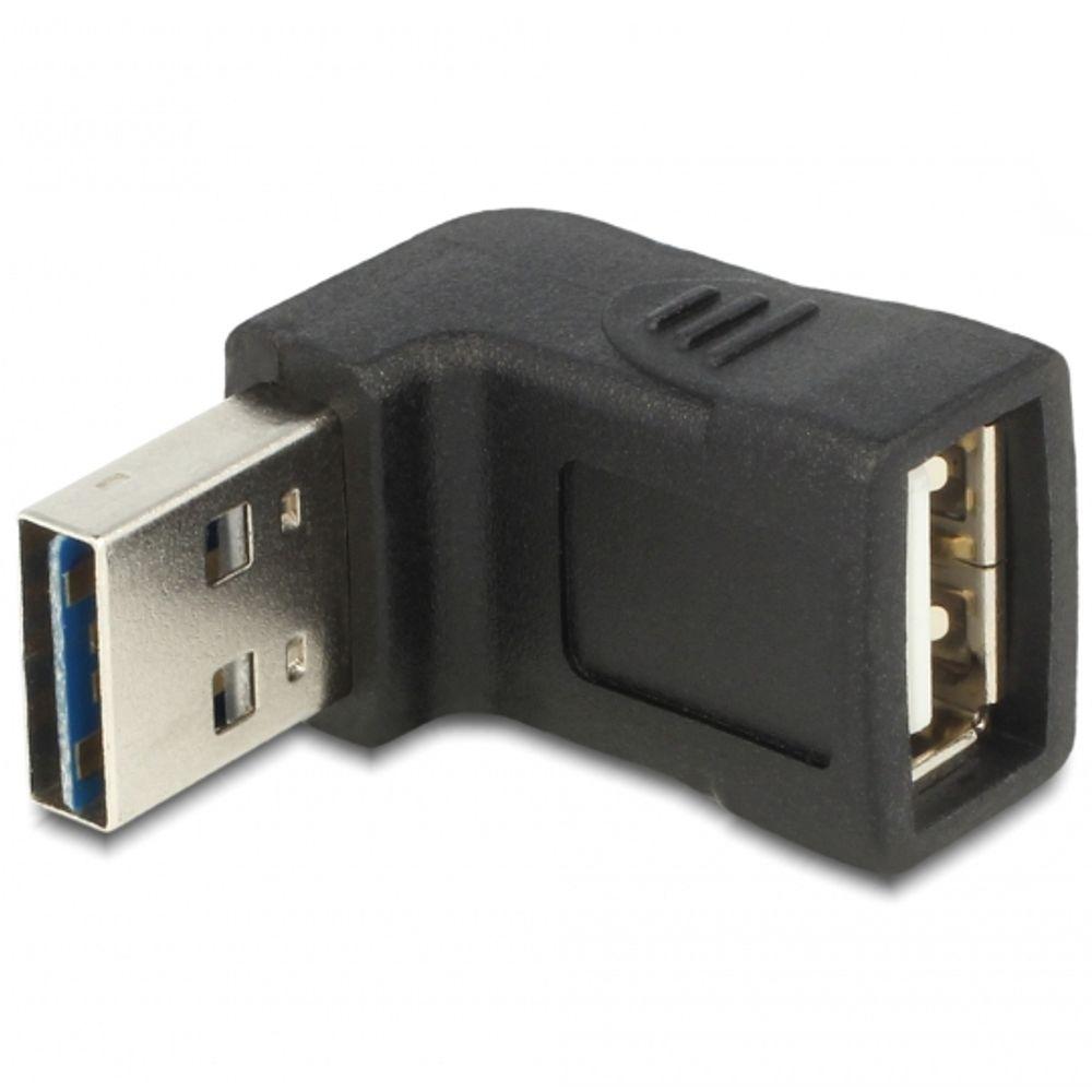 USB verloopstekker - USB A naar USB A Verloopstekker - Zwart, Extra ...