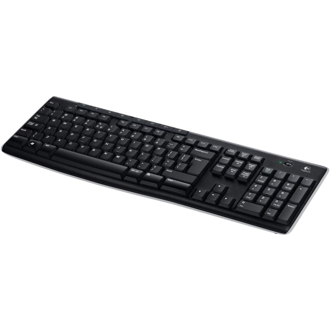 Draadloos toetsenbord - Logitech - Merk: Logitech K270, Indeling ...