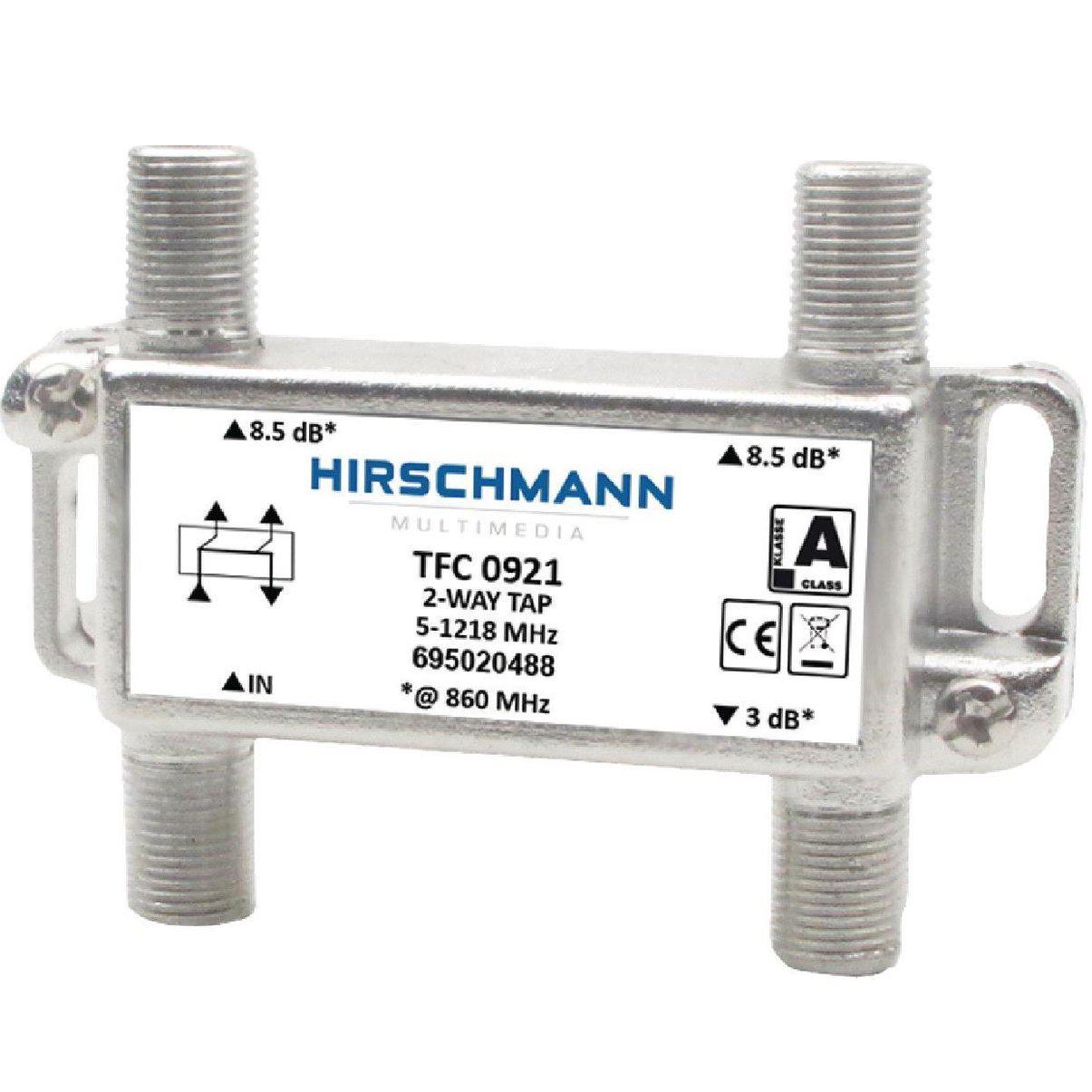 Coaxsplitter voor analoog of digitaal signaal bij Allekabels