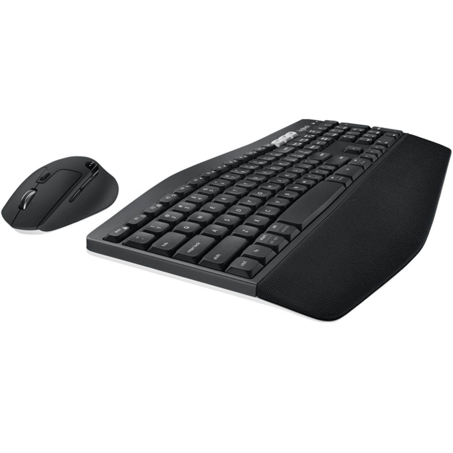 Draadloos toetsenbord met muis - Logitech - Merk: Logitech MK850, Indeling: QWERTY - Rubberdome ...