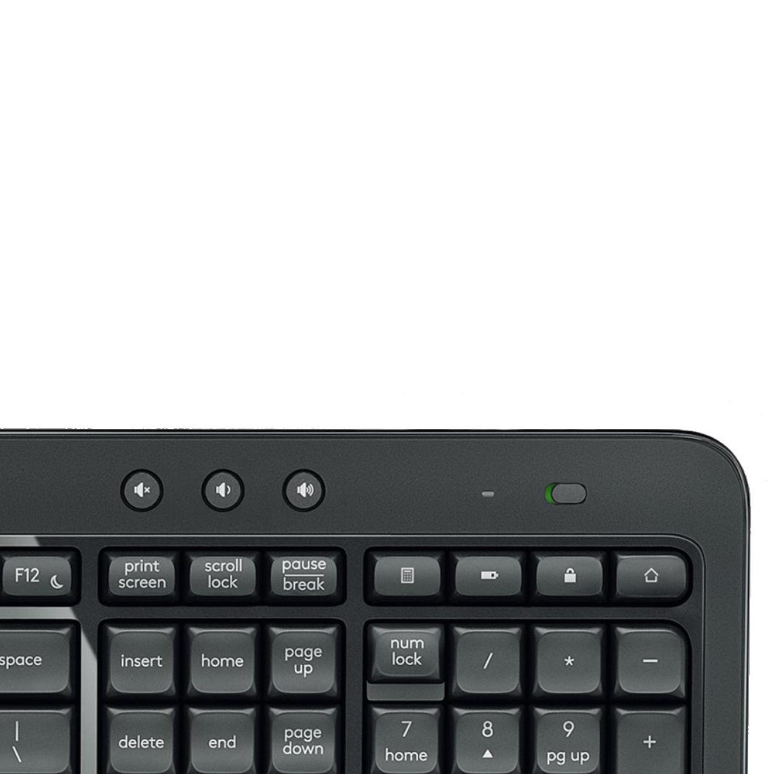 Draadloos toetsenbord met muis - Logitech - Merk: Logitech KM540, Indeling: QWERTY - Rubberdome ...