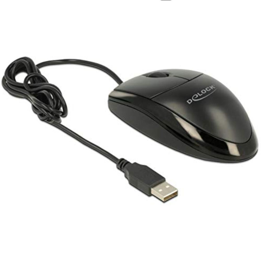 USB Muis - Optisch - Merk: Delock, Type: Bedraad - USB, Sensor: Optisch ...