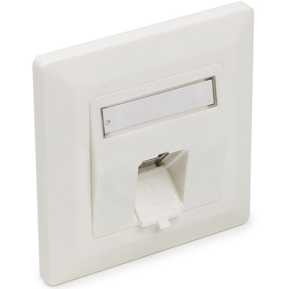 Cat 6 wandcontactdoos - Inbouw - Soort: Cat 6, Aansluiting 1: LSA ...