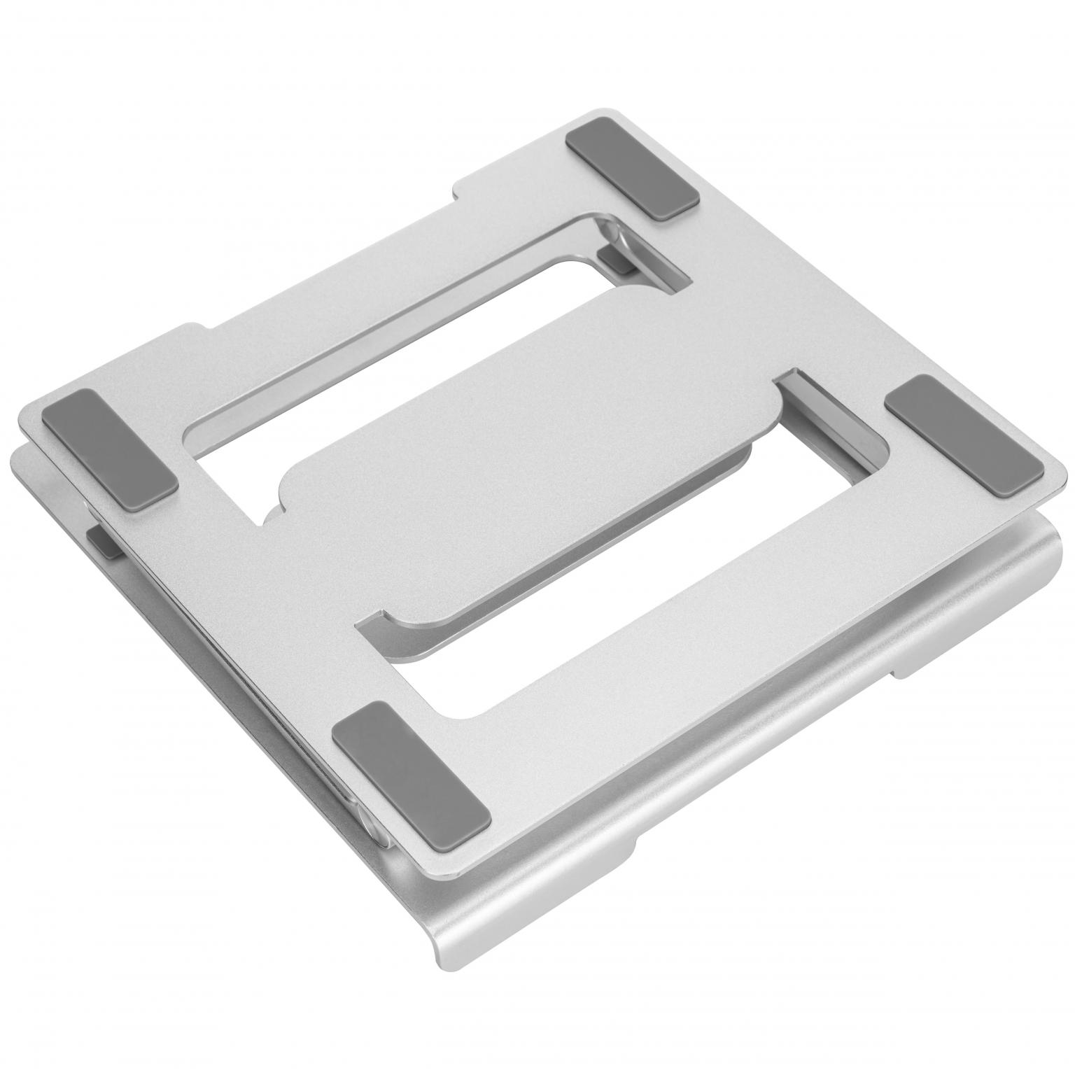 Laptop steun - Schermformaat: 11 t/m 17 inch, Afmetingen: 24x24x4,4 cm ...