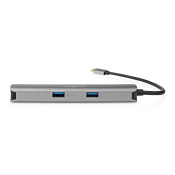 USB multi-port adapter - Ingang: USB C male Uitgang 1: HDMI female ...