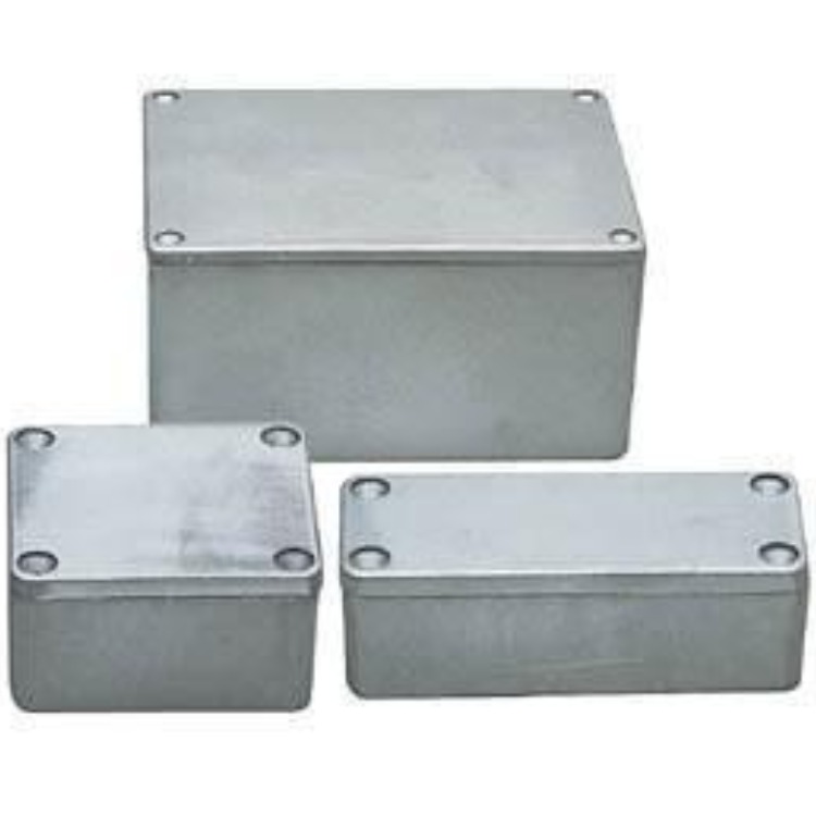 Aluminium Behuizing - Degelijke aluminium behuizing - 113 x 88 x 55 mm.